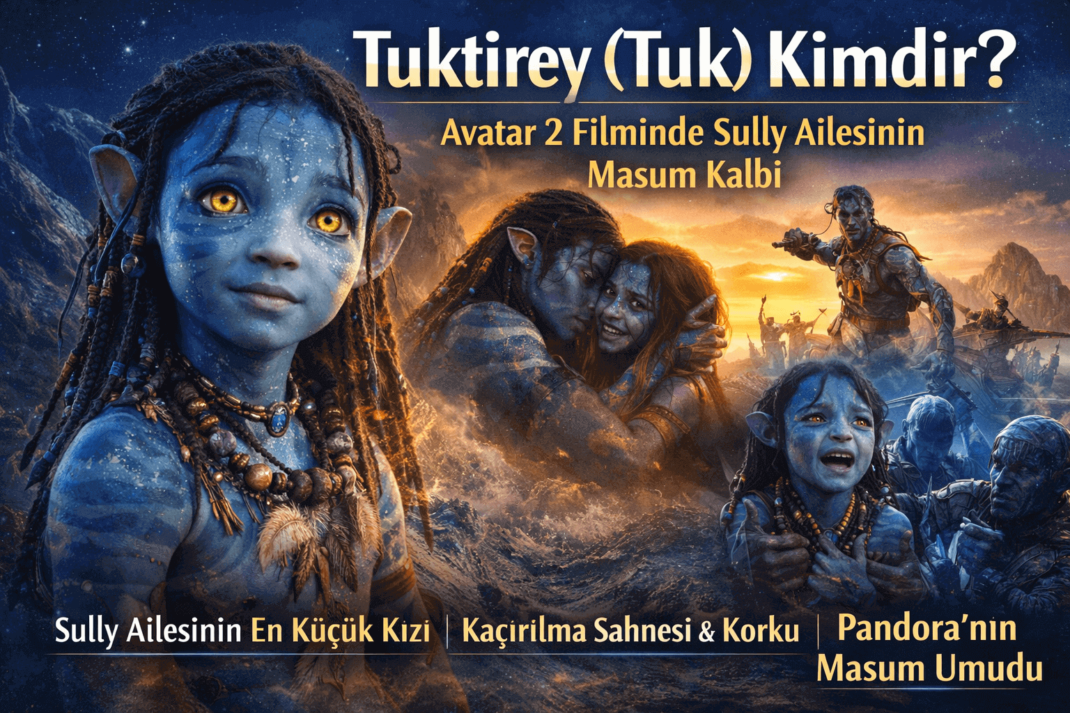 Tuktirey (Tuk) Kimdir? | Avatar 2 Filmi Sully Ailesinin Masum Kalbi